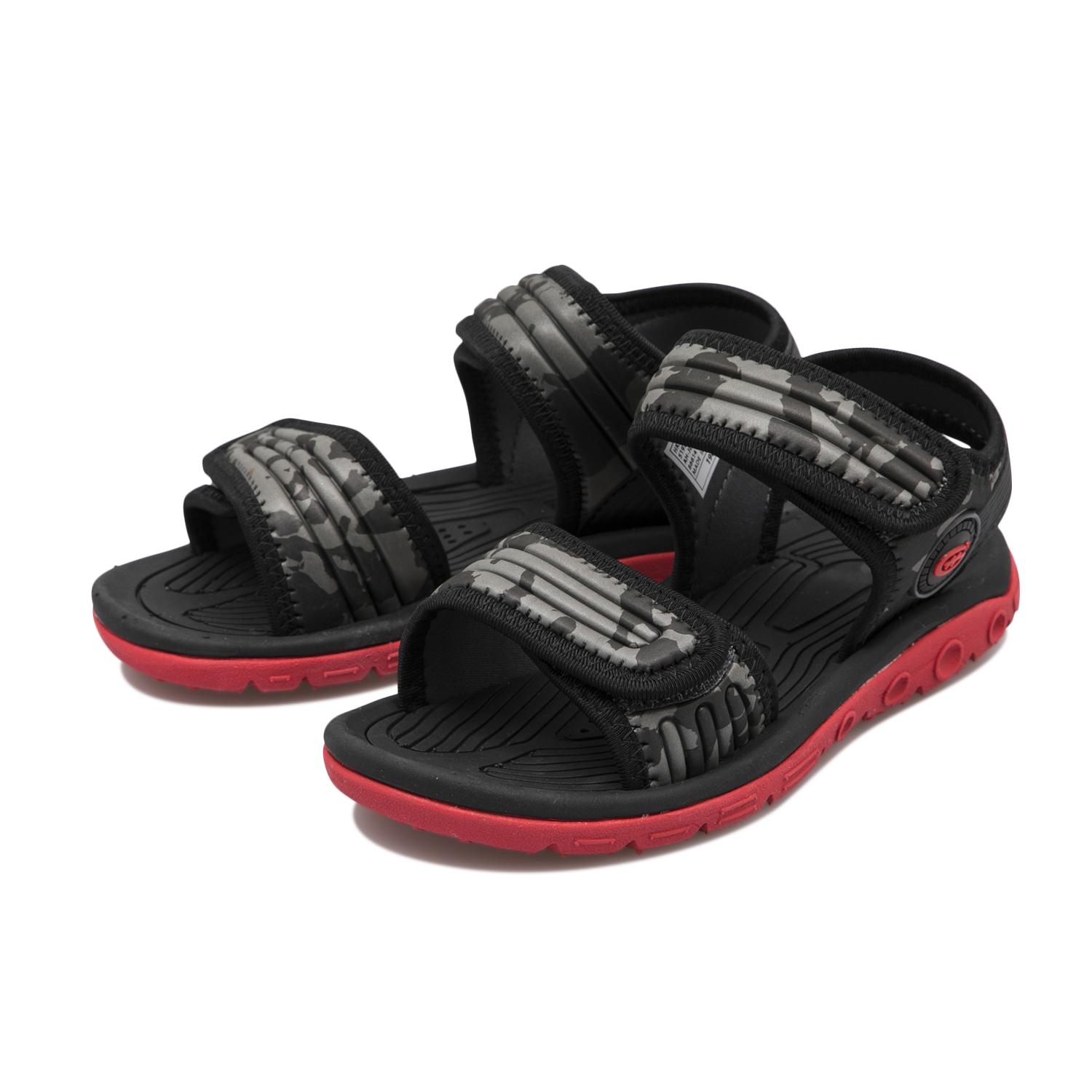 キッズ 【HAWKINS】 ホーキンス SP SANDAL(14-22) キッズサンダル HK22022 BLACK/RED | ABC ...