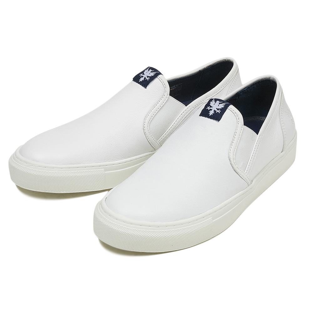 ≪アウトレット≫【OVERSTATE】 オーバーステイト SLIP-ON スリッポン 302 BIANCO | ABC-MART 【公式通販】