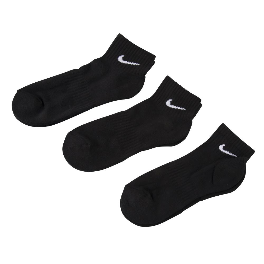【NIKE】 ナイキ 3P EVERYDAY クウォーター ソックス ソックス SX7667 010 BLACK | ABC-MART 【公式通販】
