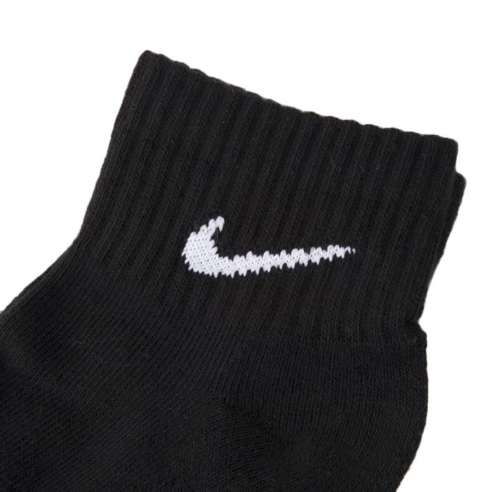 【NIKE】 ナイキ 3P EVERYDAY クウォーター ソックス ソックス SX7667 010 BLACK | ABC-MART 【公式通販】