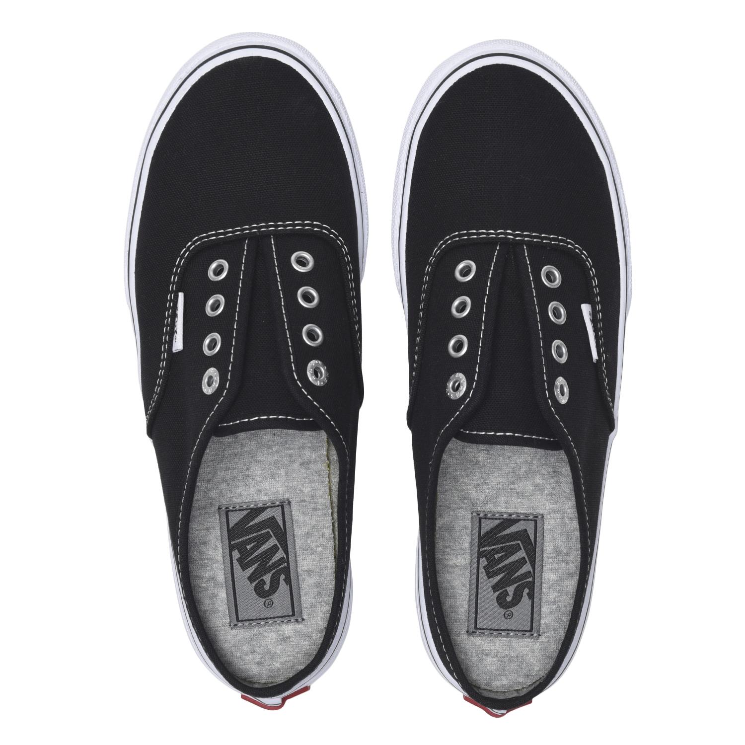 【VANS】AUTHENTIC MULE ヴァンズ オーセンティックミュール V44W LP MULE BLACK/WHITE | ABC ...