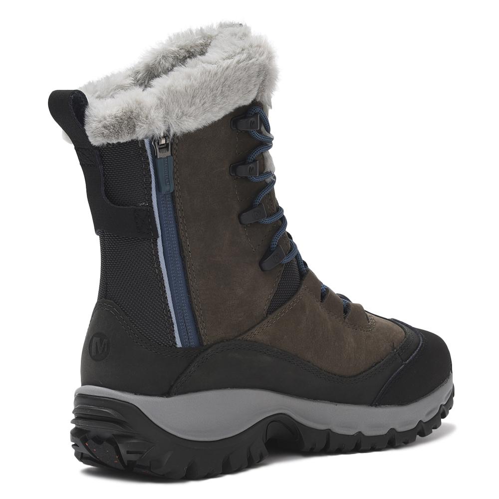 【MERRELL】 メレル W'S THERMO RHEA MID WATERPROOF サーモレアミッドウォータープルーフ 18914 ...