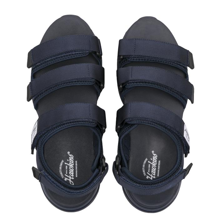 【HAWKINS】 ホーキンス 3STRAP SNE SANDAL 3ストラップ サンダル HS13200 NAVY | ABC-MART ...
