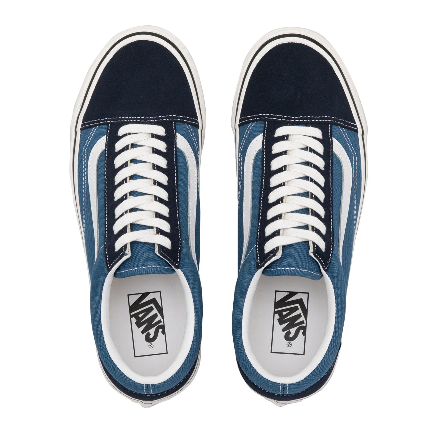 【VANS】 ヴァンズ OLD SKOOL 36 DX オールドスクール36DX VN0A38G2SU0 NAVY/STV NAVY ...