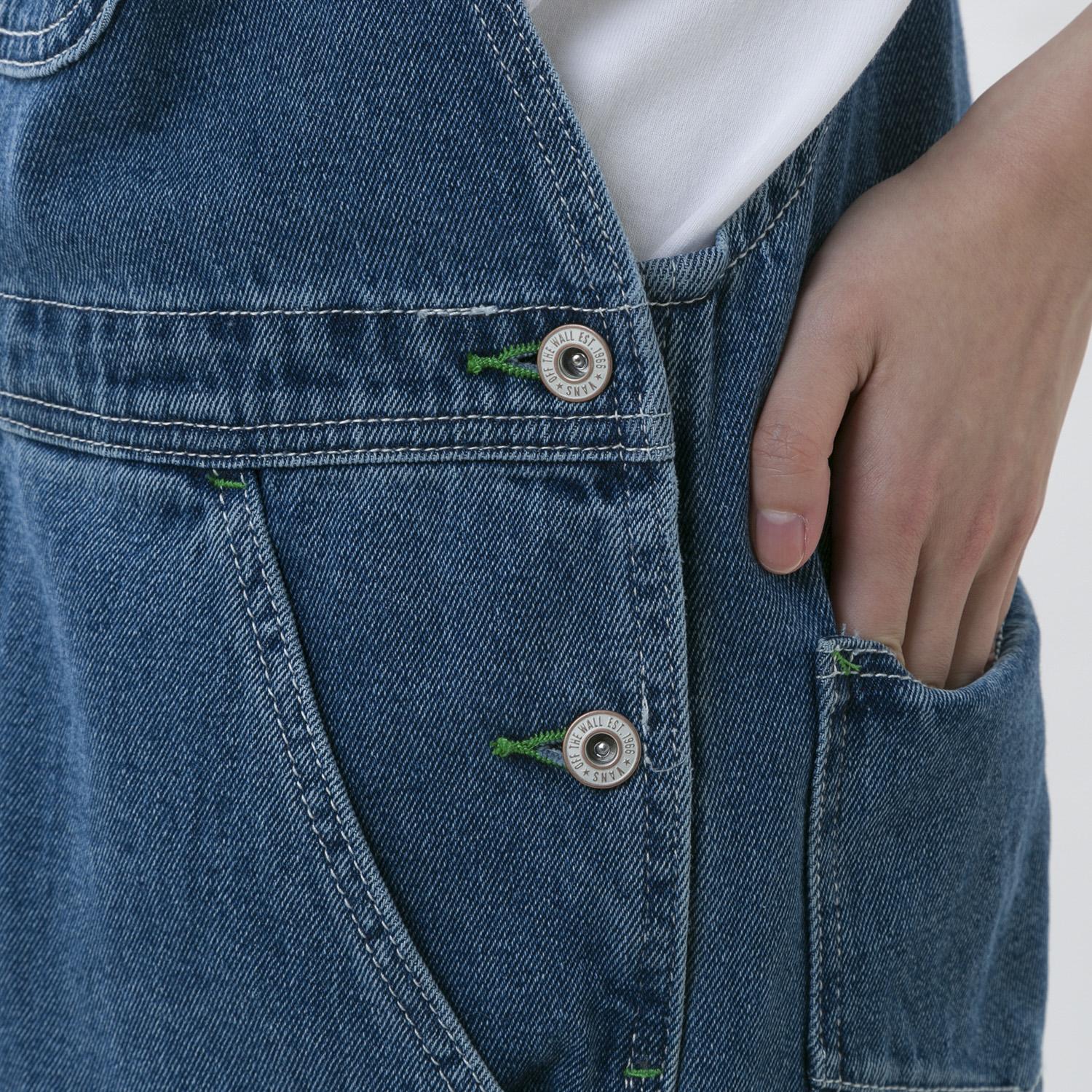 【VANS】 ヴァンズ W VANS DENIM OVERALL オーバーオール 121R3140100 BLUE | ABC-MART 【公式通販】
