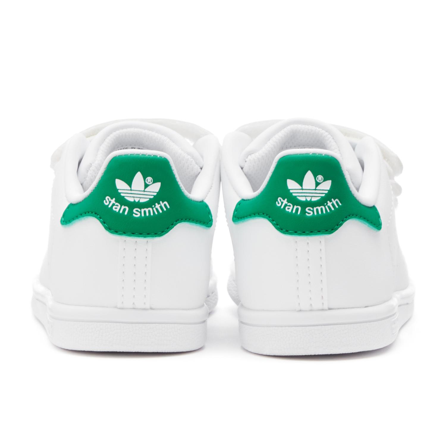 ベビー 【ADIDAS】 アディダス 12-16 STAN SMITH CF I スタンスミス FX7532 FWWT/FWWT/GRN ...