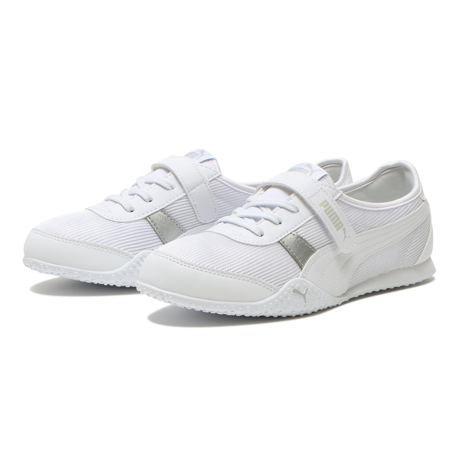 レディース【PUMA】 プーマ BELLA V ベラ V 382236 01WHITE/GRAY.V | ABC-MART 【公式通販】