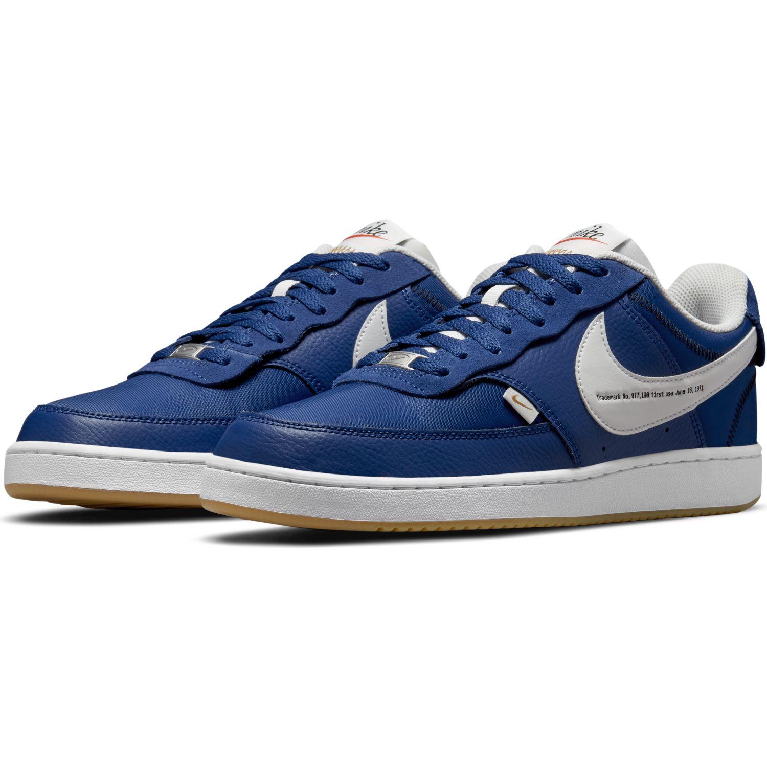 【NIKE】 ナイキ COURT VISION LO PREM コート ビジョン LO PREM MDJ2001 400DPRYB/SWHT ...