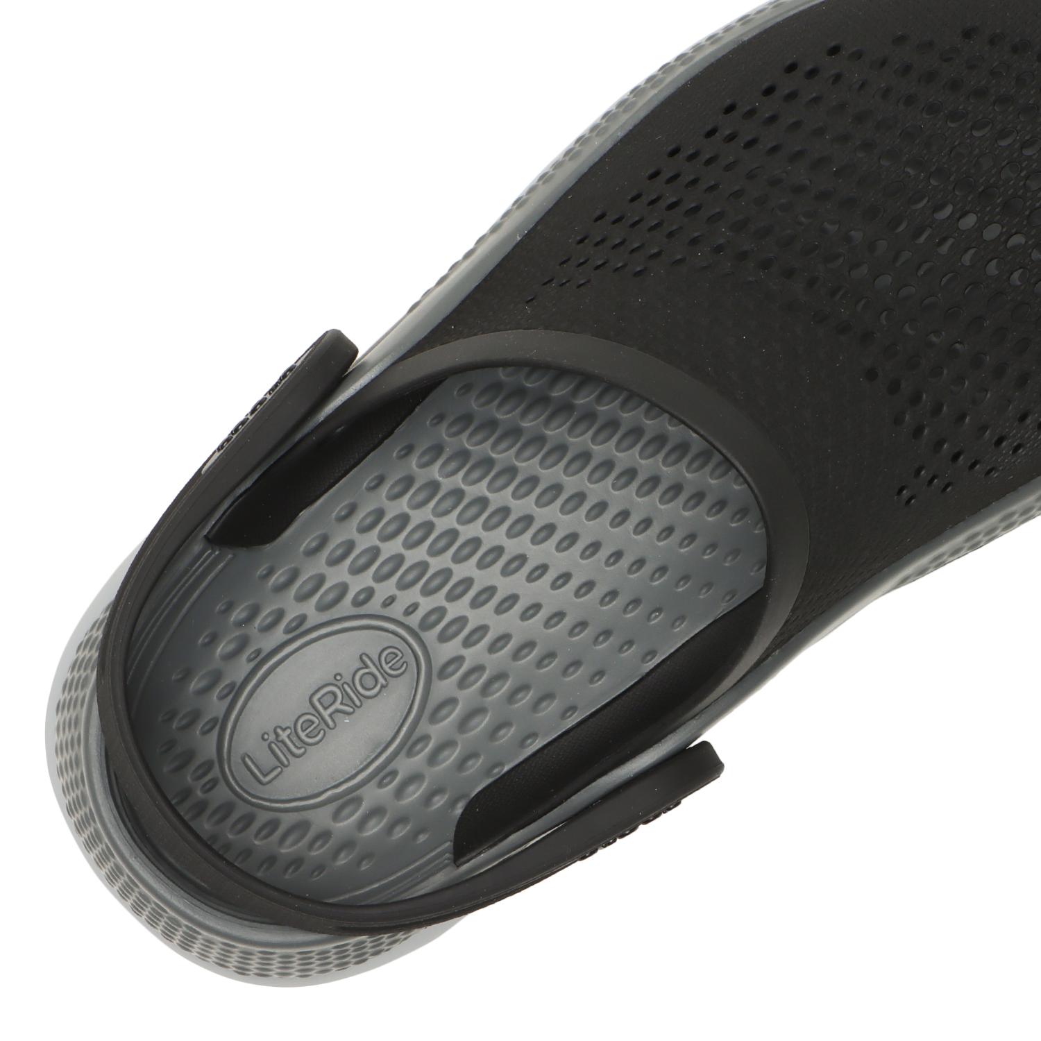 【crocs】 クロックス LITERIDE 360 CLOG ライトライド 360 クロッグ 206708-0DD BLK/SGY ...