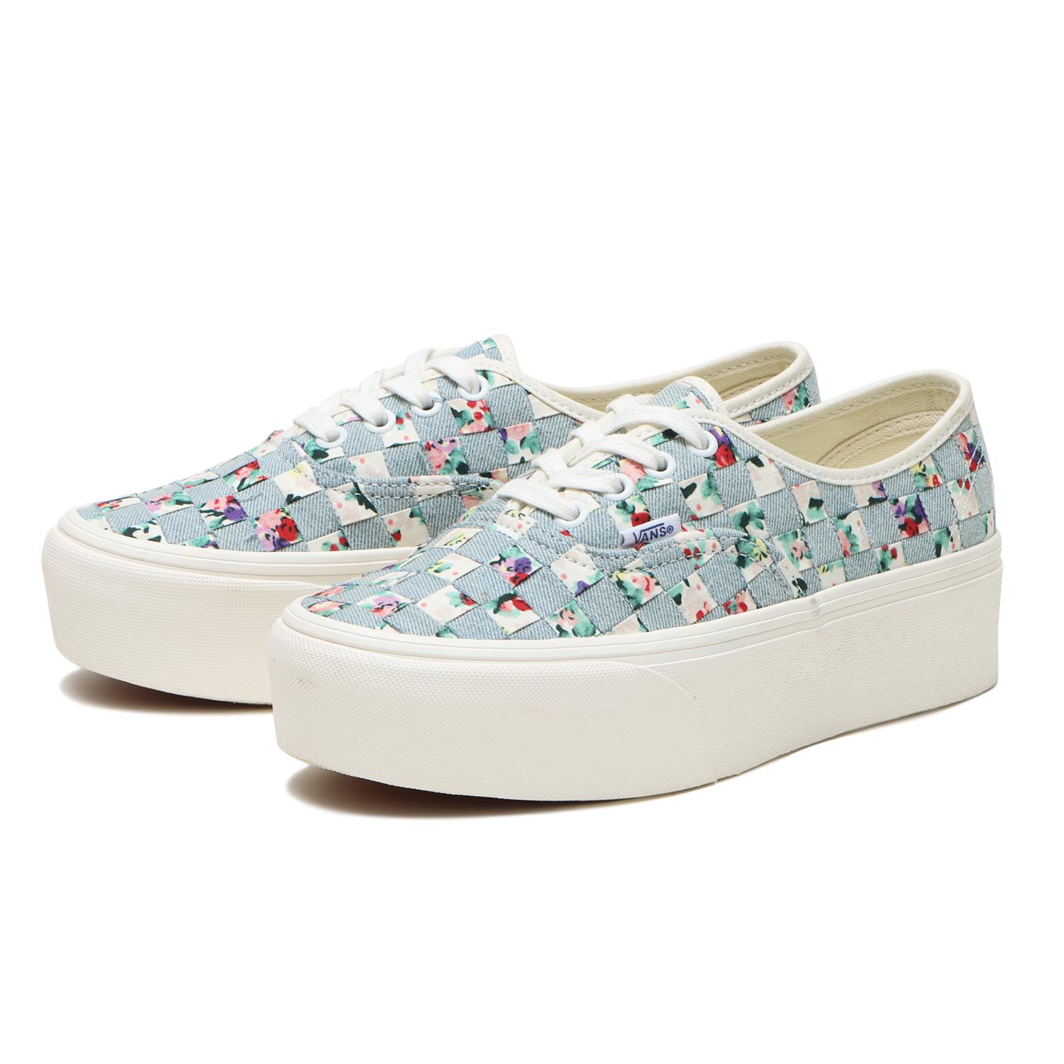 【VANS】 ヴァンズ AUTHENTIC STACKFORM オーセンティックスタックフォーム VN0A5KXXAZA (WOVEN ...