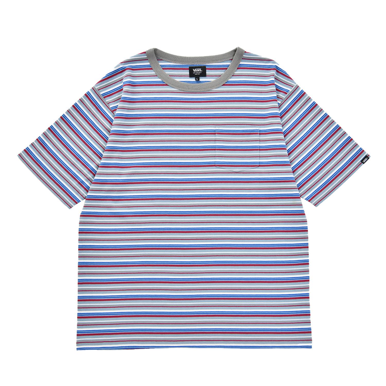 【VANS】 ヴァンズ M Multi Border TEE ショートスリーブ 122K1010500 BLUE | ABC-MART 【公式通販】