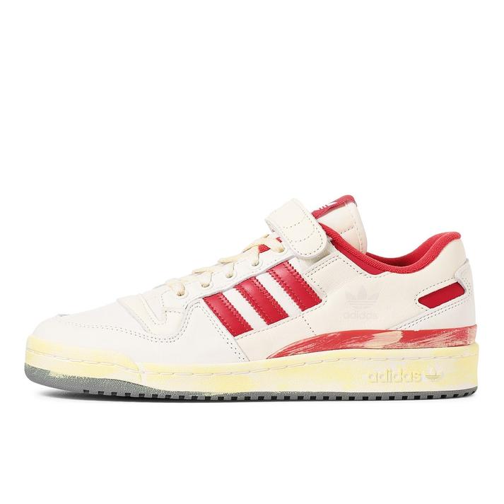【ADIDAS】 アディダス FORUM 84 LOW AEC フォーラム84 ロー AEC HR0557 FWHT/RED/FWHT ...
