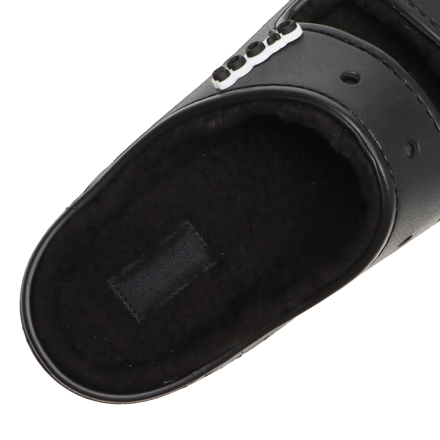 【crocs】 クロックス CLASSIC COZZZY SANDAL クラシックコージーサンダル 207446-060 BLACK ...