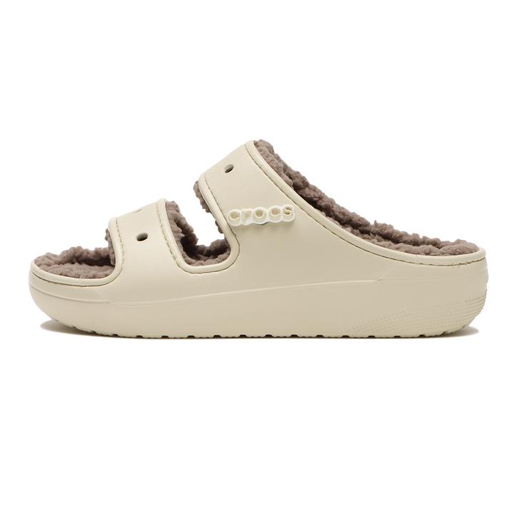 【crocs】 クロックス CLASSIC COZZZY SANDAL クラシックコージーサンダル 207446-2YC BONE ...