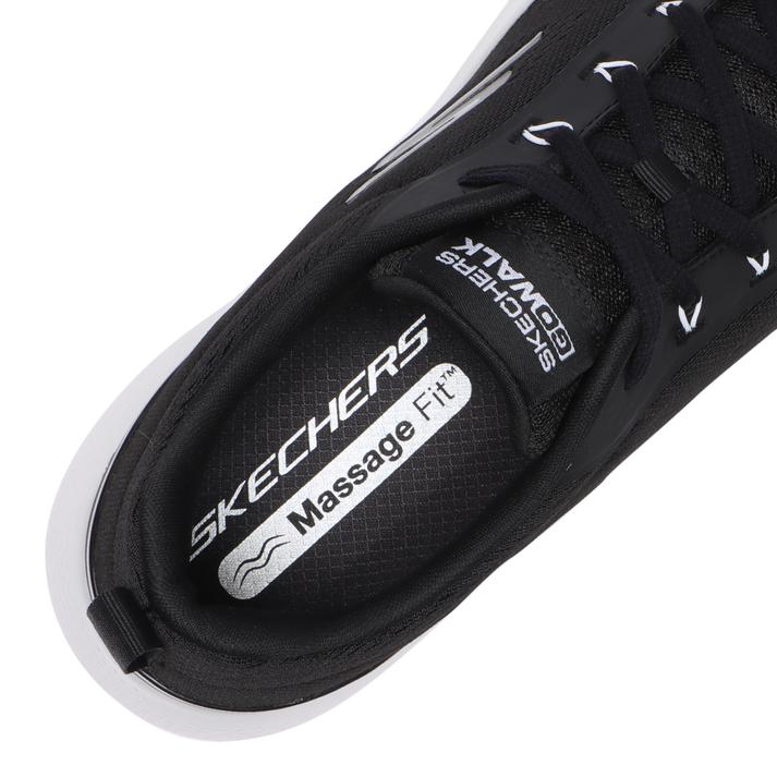 【SKECHERS】 スケッチャーズ GO WALK MASSAGE FIT ゴーウォーク マッサージフィット 216404 BKW ...