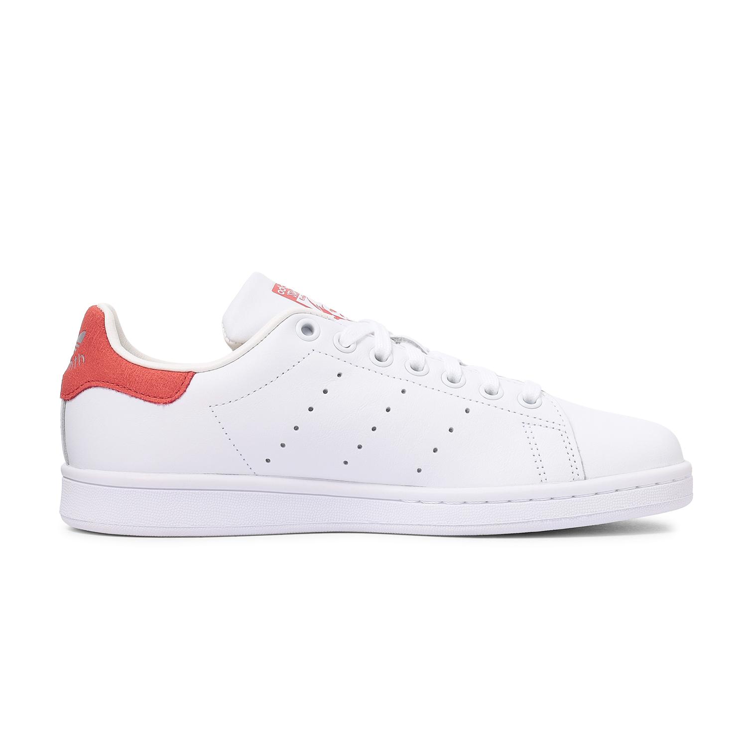 レディース 【ADIDAS】 アディダス STAN SMITH J スタンスミスJ HQ1855 FWHT/OWHT/PRED | ABC ...
