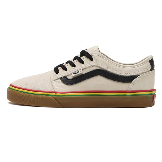 【VANS】 ヴァンズ CHUKKA LOW SIDESTRIPE チャッカローサイドストライプ VN0A5KQZDJR RASTA ...