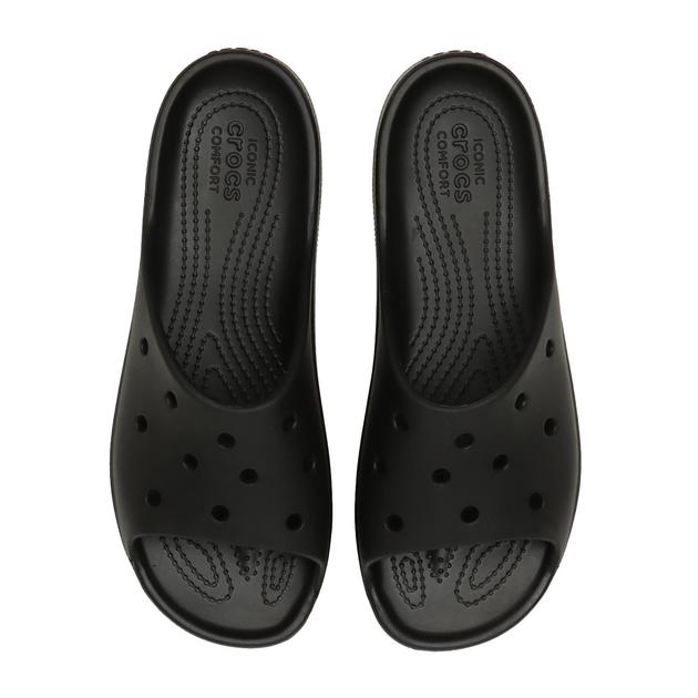 【crocs】 クロックス CLASSIC PLATFORM SLIDE W クラシック プラットフォーム スライド 208180-001 ...
