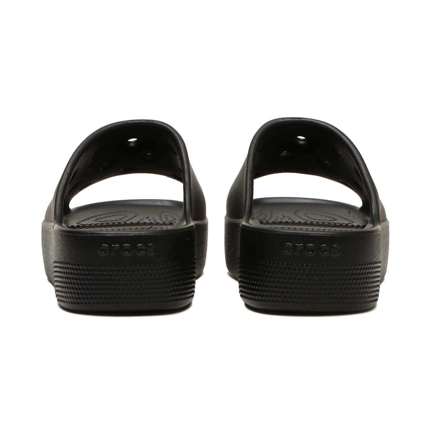 【crocs】 クロックス CLASSIC PLATFORM SLIDE W クラシック プラットフォーム スライド 208180-001 ...