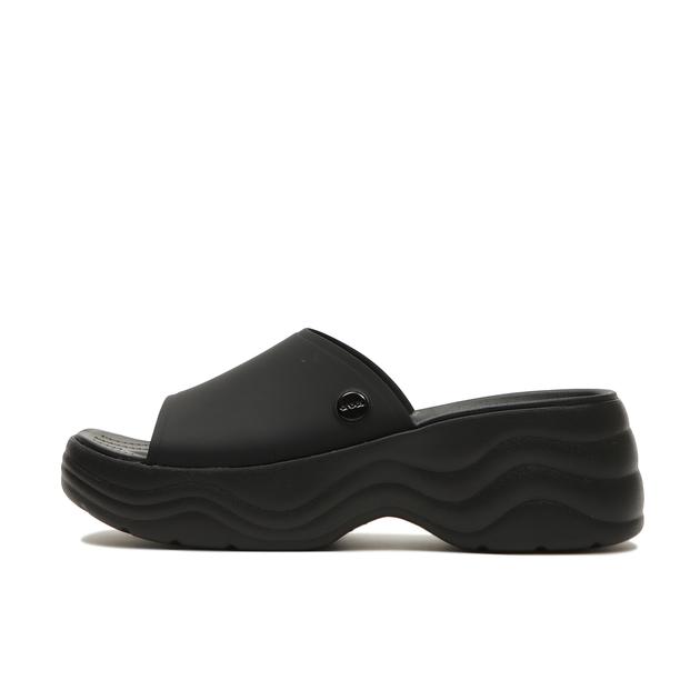 【crocs】 クロックス CROCS SKYLINE SLIDE W クロックス スカイライン スライド 208182-001 BLACK ...