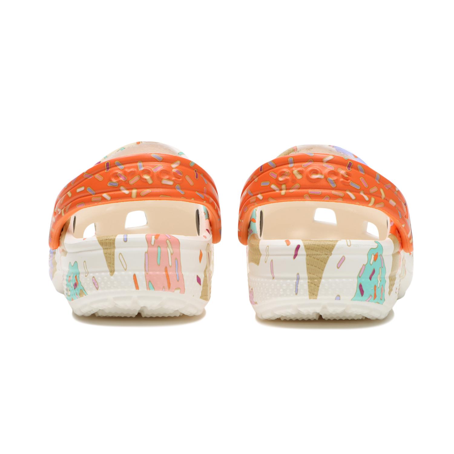 キッズ 【crocs】 クロックス 18-21 CLASSIC ICECREAM CLOG K クラシック アイス クリーム グラフィック ク ...