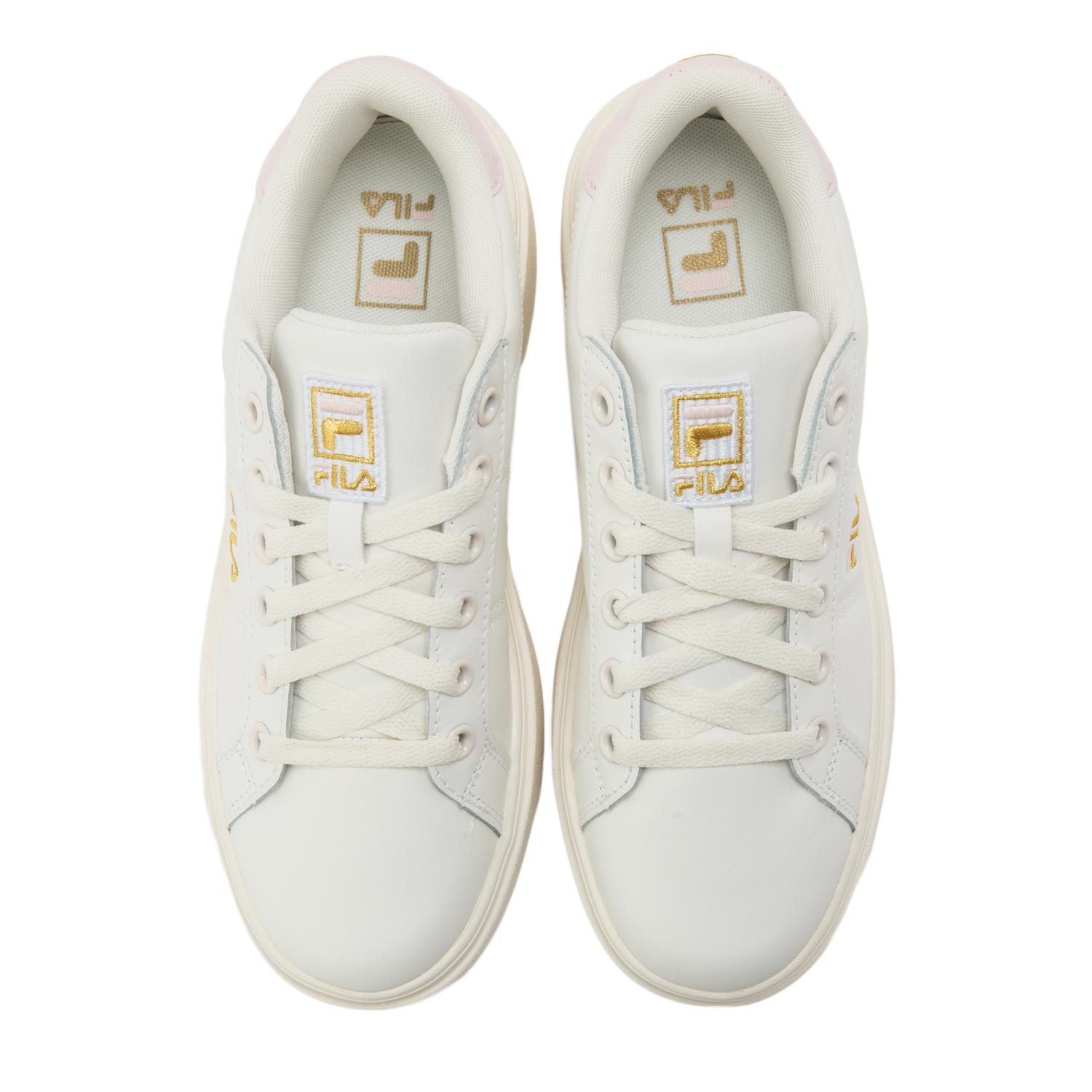 【FILA】 フィラ COURT PLUMPY SL コートプランピーエスエル USS21091155 WHITE/PINK | ABC ...