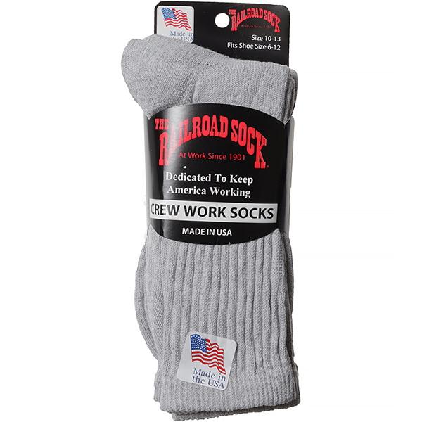 RAILROAD SOCK RAILROAD SOCK Crew Work Socks 3Pair - Made in U.S.A ...
