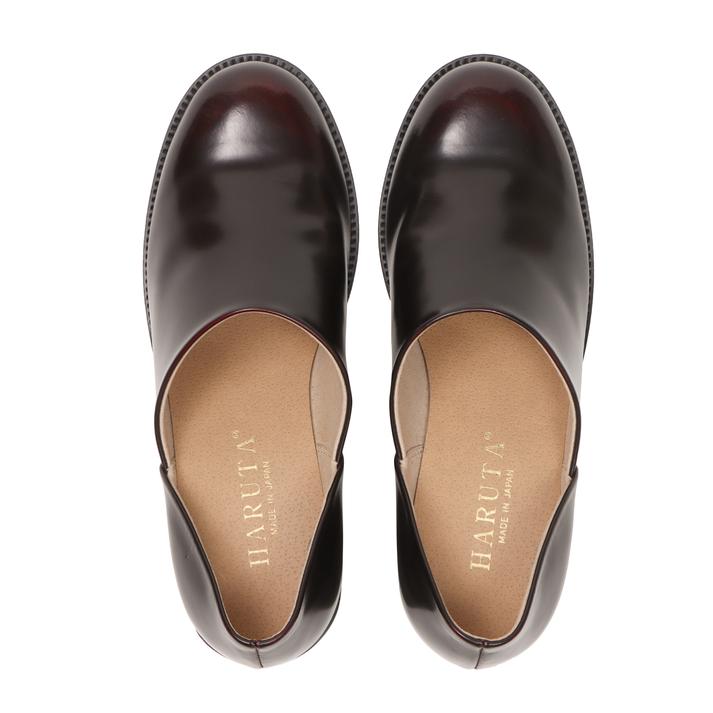 レディース 【HARUTA】 ハルタ HEEL-UP W'S SPOCK SHOES スポックシューズ 476 BROWN GRAPE ...