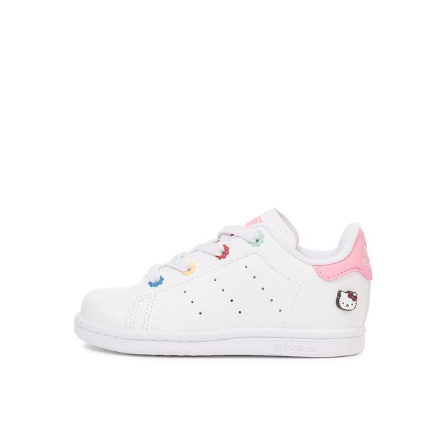 ベビー 【ADIDAS】 アディダス 12-16STAN SMITH EL I スタンスミス EL（ハローキティ） ID7232 FTWR ...
