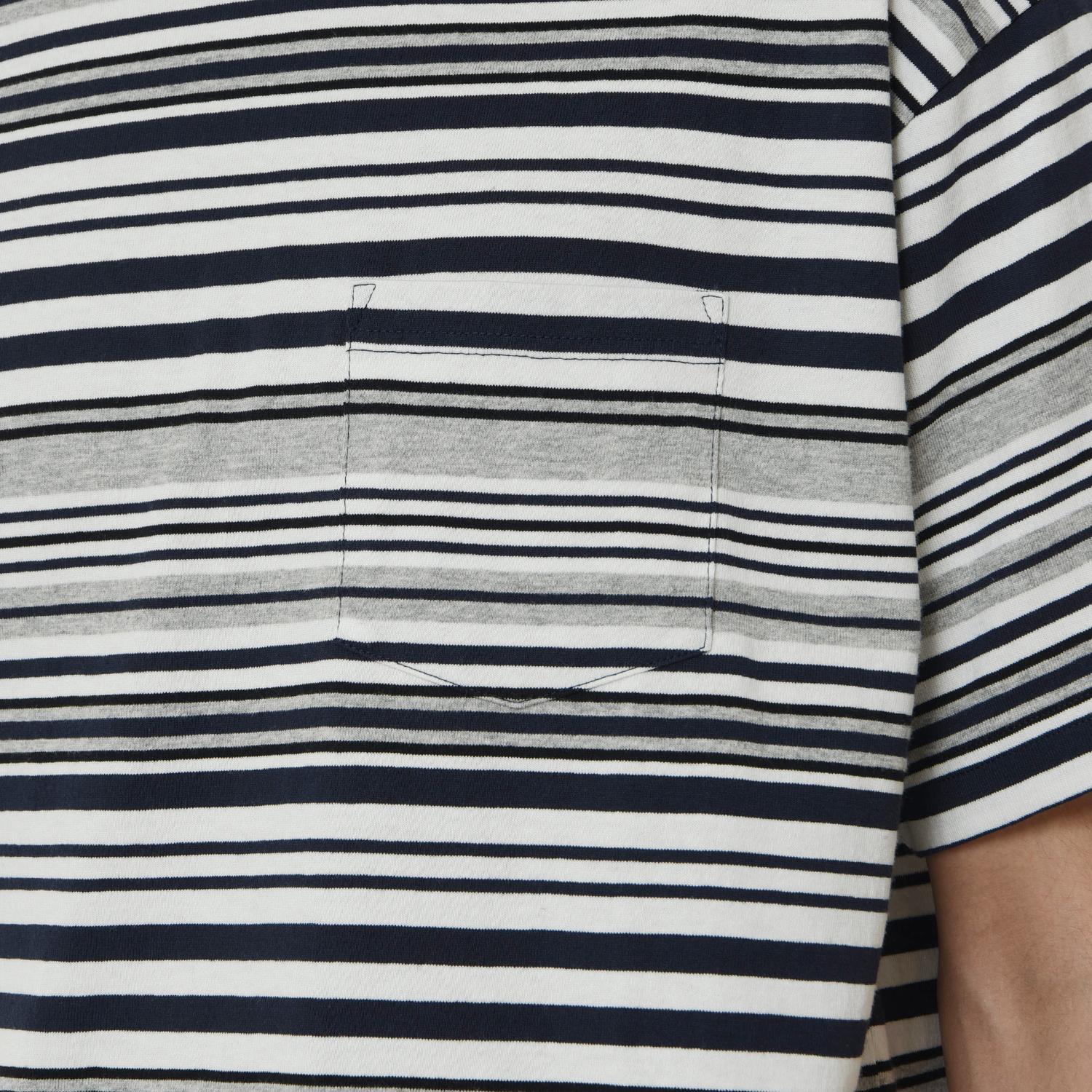 【VANS】 ヴァンズ M Border Pocket TEE ショートスリーブ 123K1011101 ABC-MART限定 NAVY ...