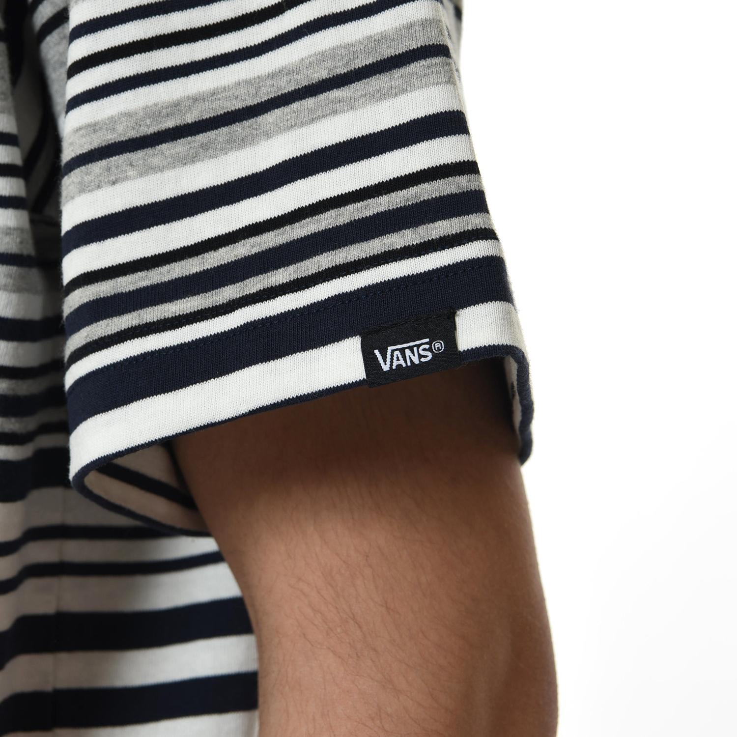 【VANS】 ヴァンズ M Border Pocket TEE ショートスリーブ 123K1011101 ABC-MART限定 NAVY ...