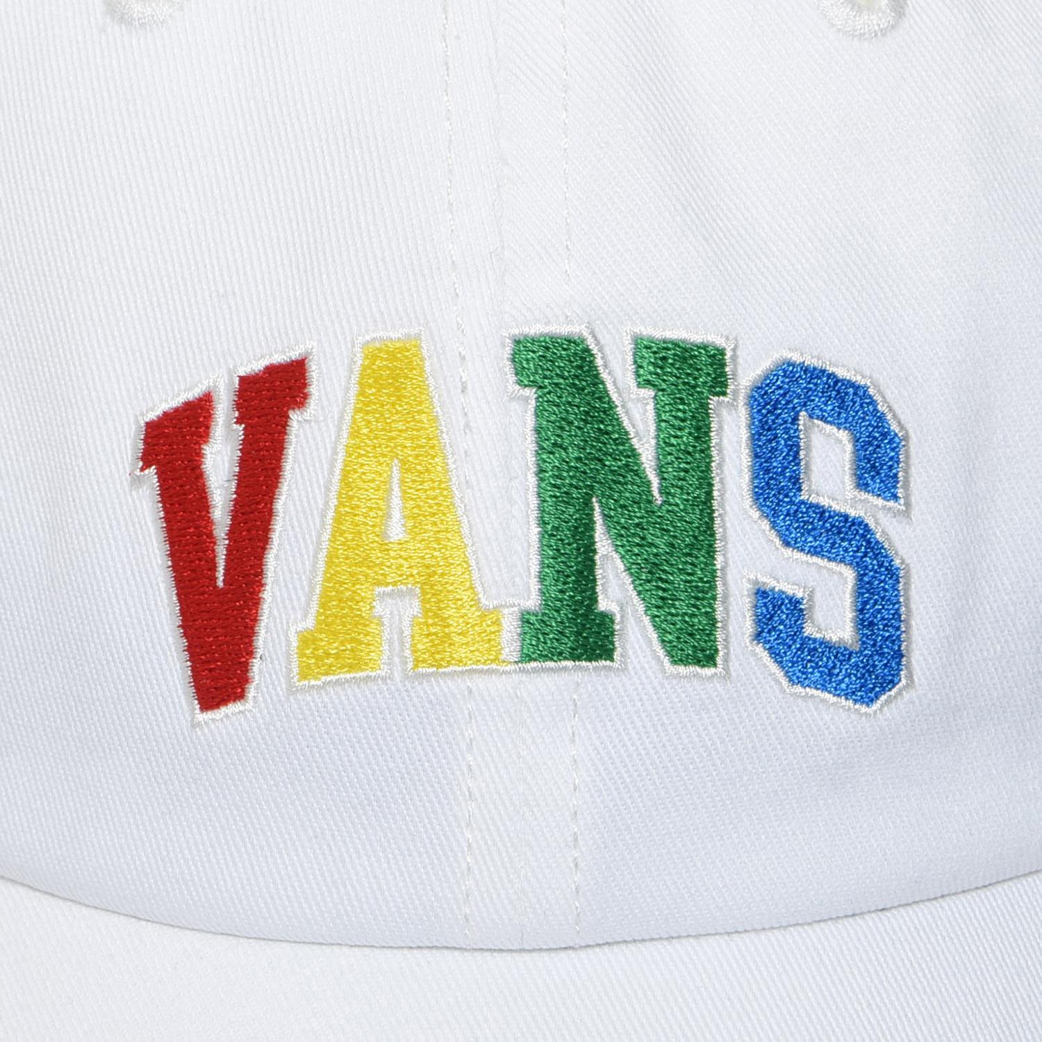 【VANS】 ヴァンズ COLOR VANS PATCH CAP キャップ 123K1160201 ABC-MART限定 WHITE ...