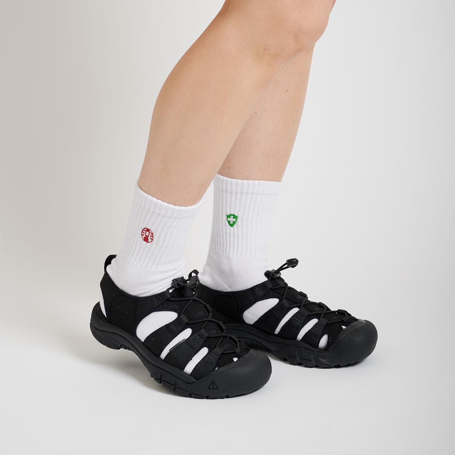 COLEMAN SHOES COLEMAN Insect Shield Embroidery Socks -OSHMAN'S SMU ...