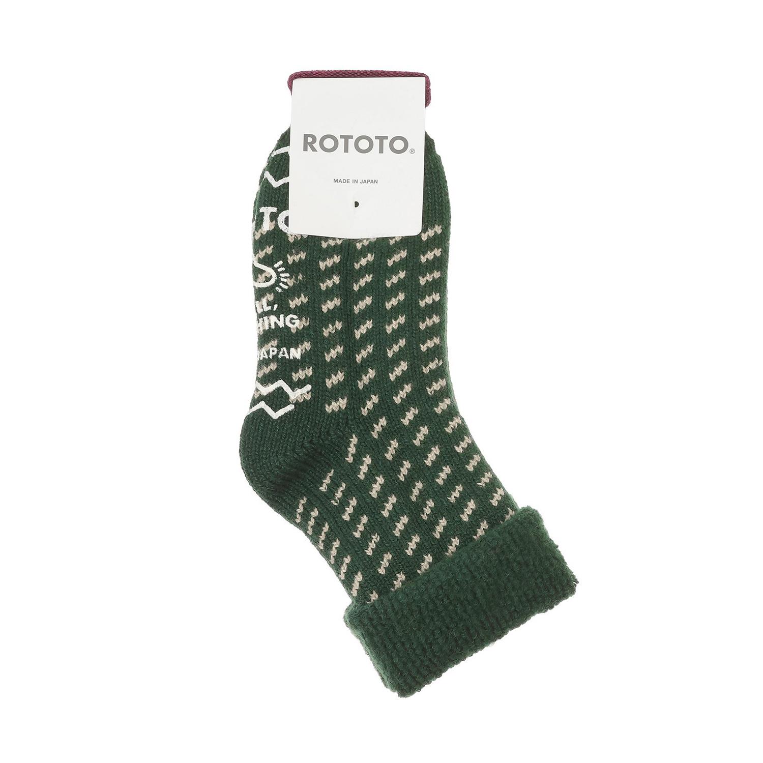 ROTOTO ROTOTO Comfy Room Socks Bird's Eye｜オッシュマンズ公式通販サイト｜OSHMAN'S ONLINE