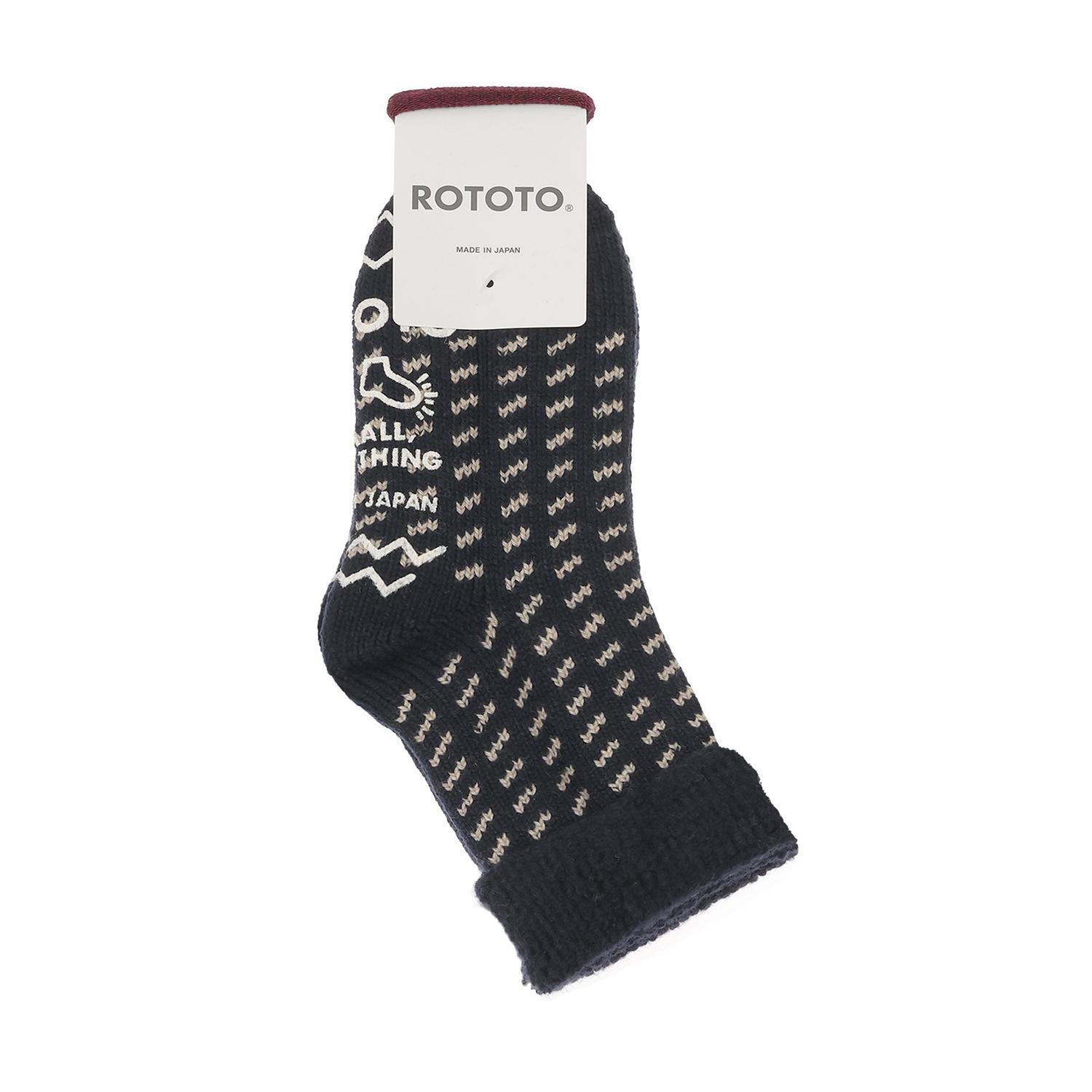 ROTOTO ROTOTO Comfy Room Socks Bird's Eye｜オッシュマンズ公式通販サイト｜OSHMAN'S ONLINE