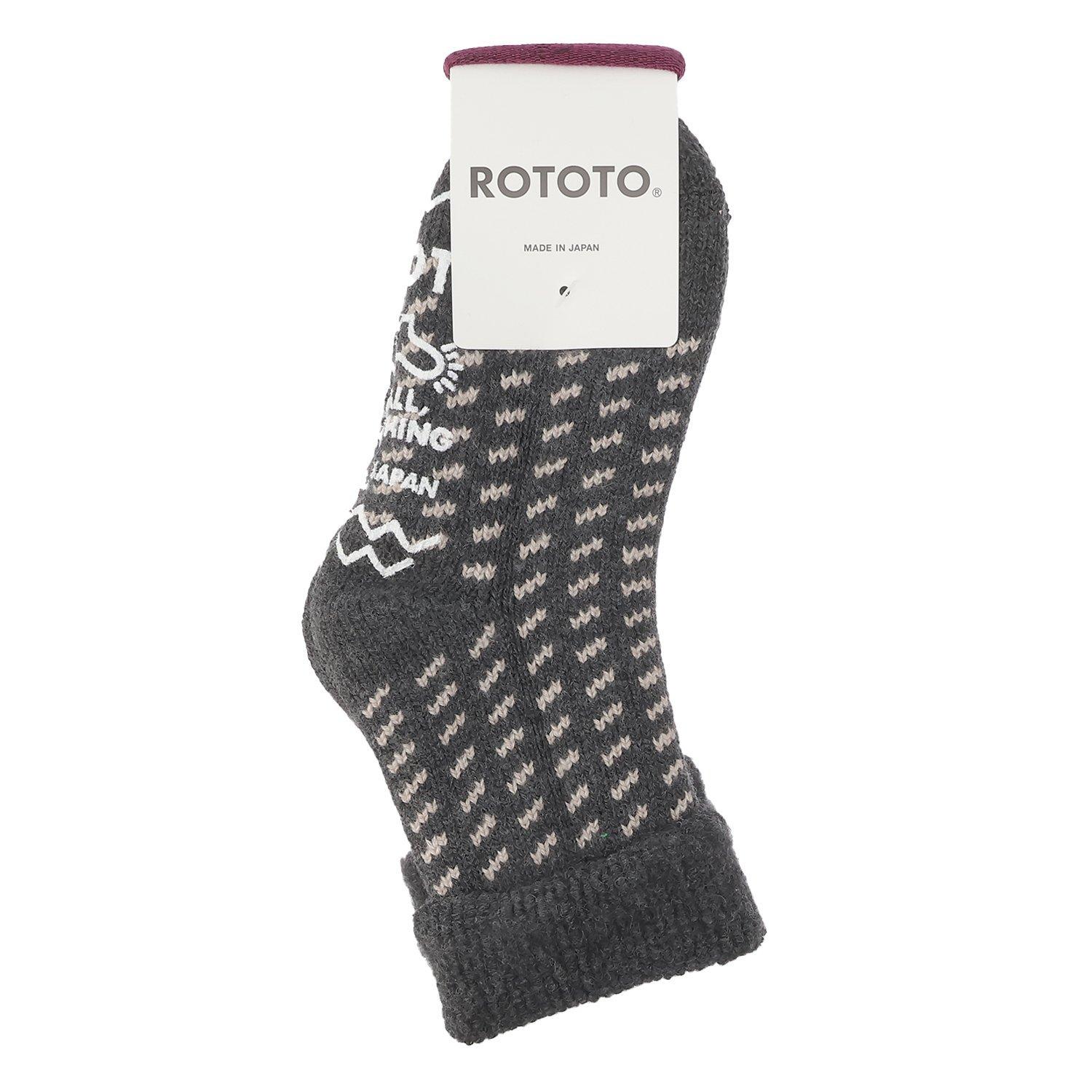 ROTOTO ROTOTO Comfy Room Socks Bird's Eye｜オッシュマンズ公式通販サイト｜OSHMAN'S ONLINE