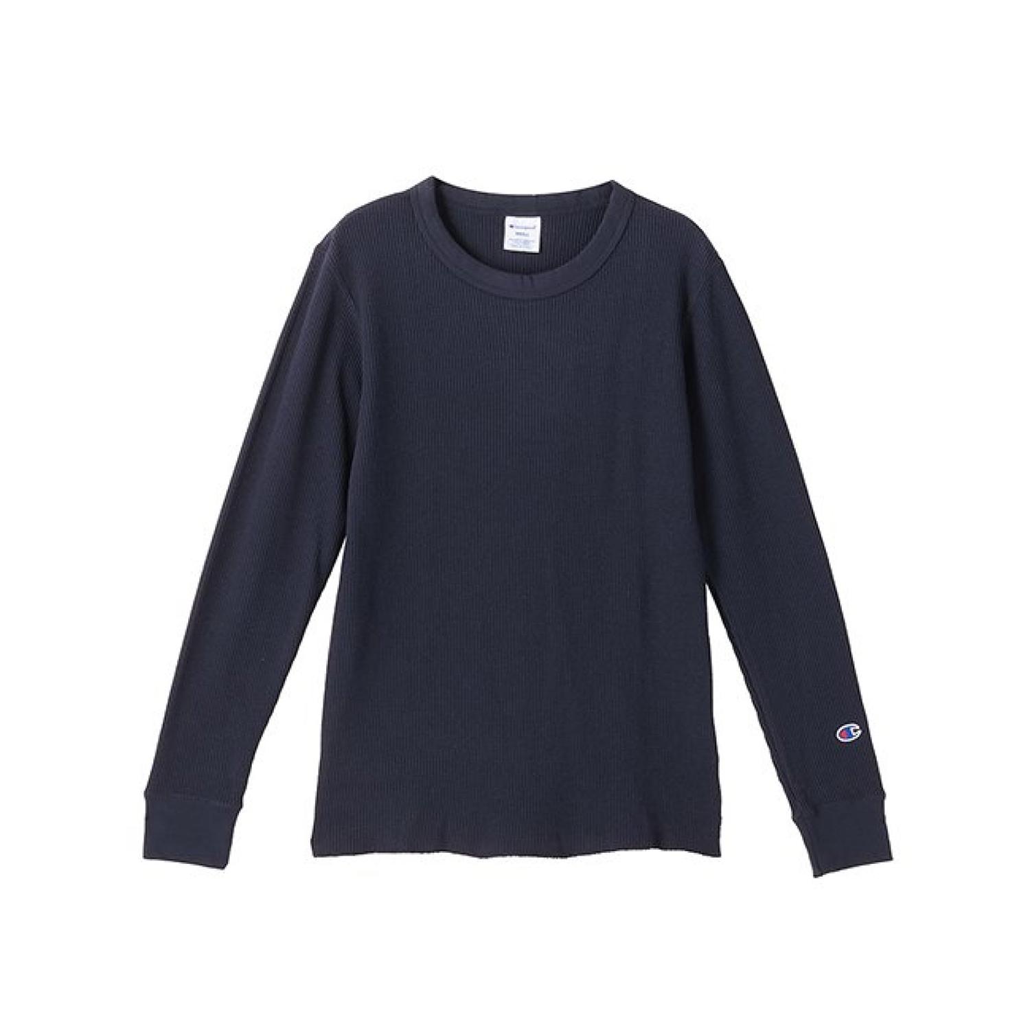 CHAMPION CHAMPION Basic Waffle Long Sleeve T-Shirt｜オッシュマンズ公式通販サイト ...