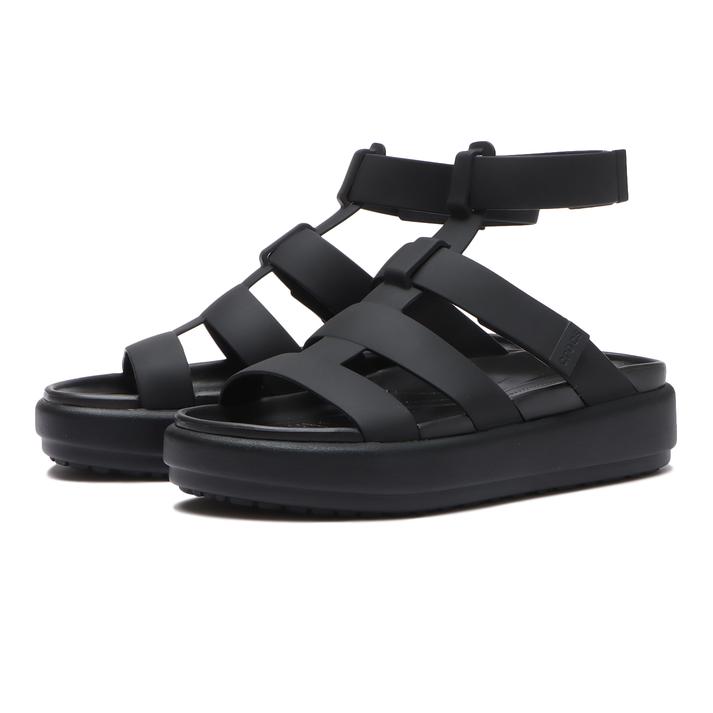 【crocs】 クロックス BROOKLYN LUXE GLADIATOR ブルックリン ラックス グラディエーター 209557-060 ...