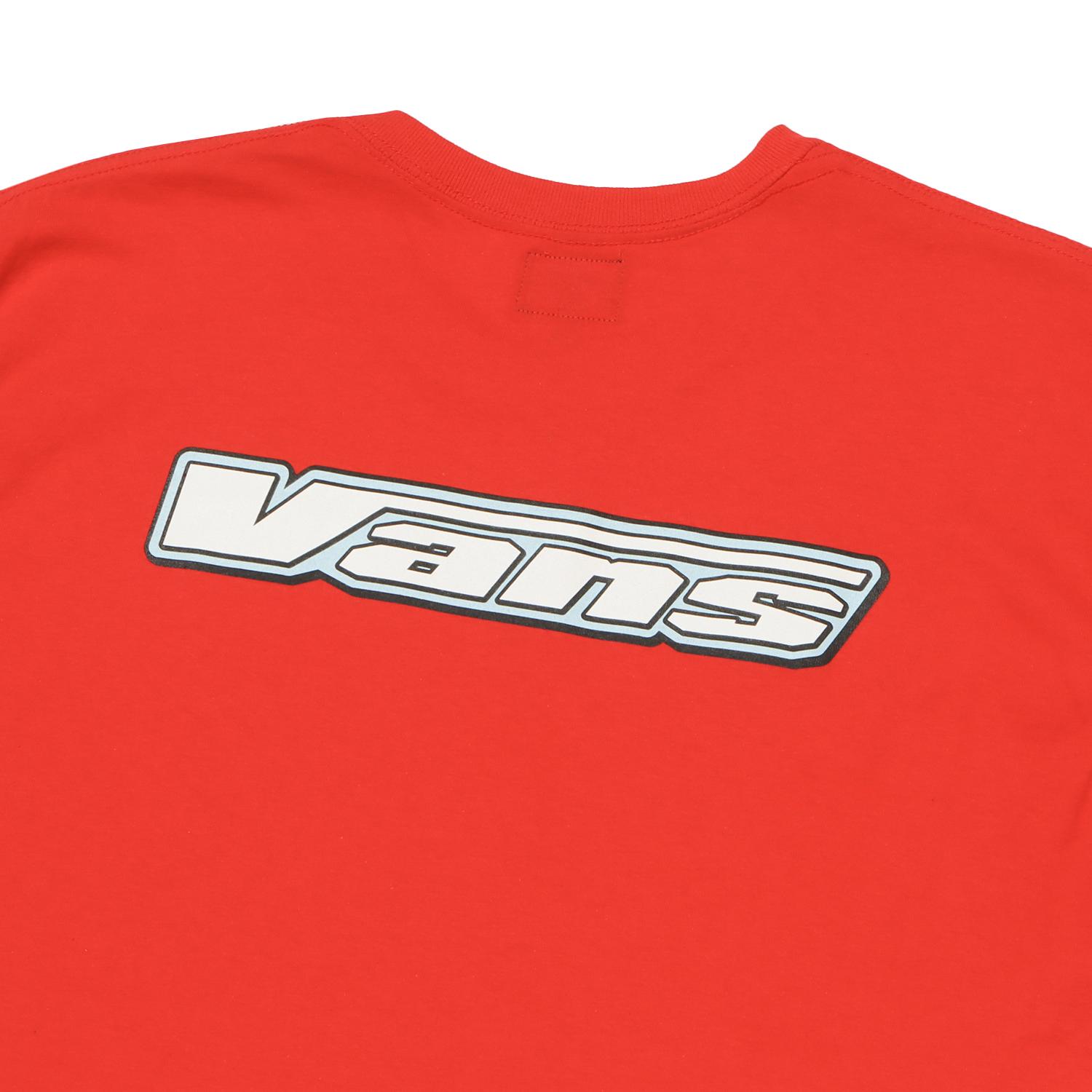 Vans red shirt store