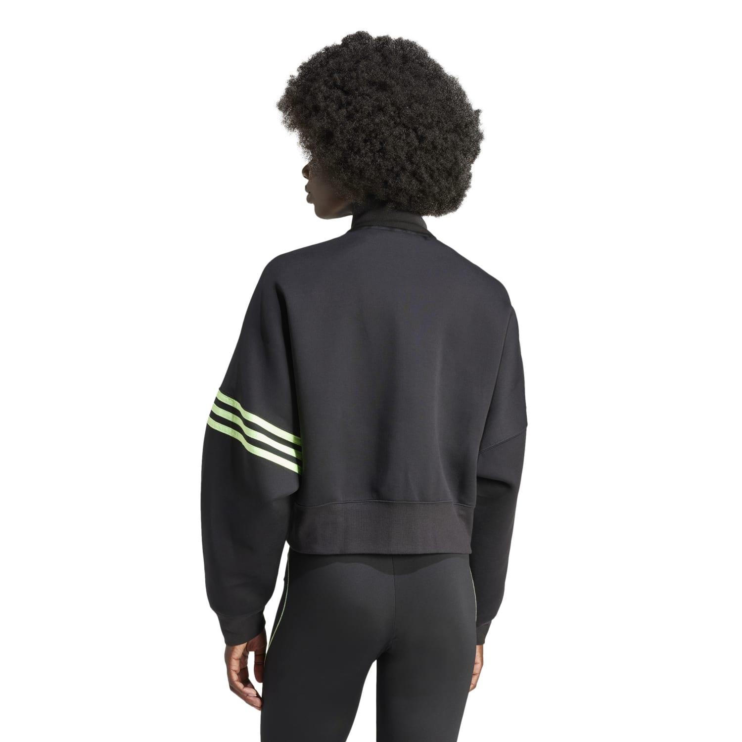 レディース 【adidas】 アディダス W NEUCL TRACKTOP アウター IU2505 BLACK/SEMIGRN | ABC ...