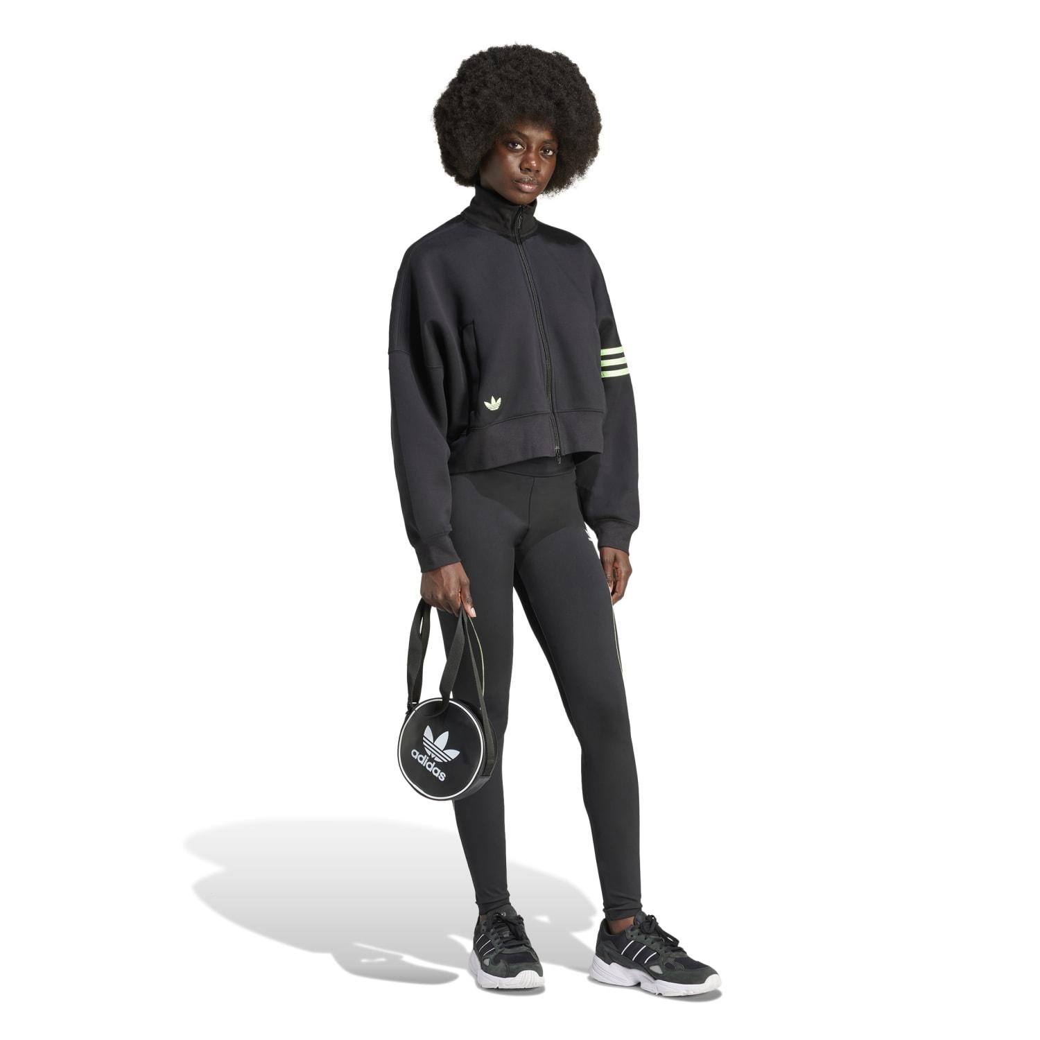 レディース 【adidas】 アディダス W NEUCL TRACKTOP アウター IU2505 BLACK/SEMIGRN | ABC ...