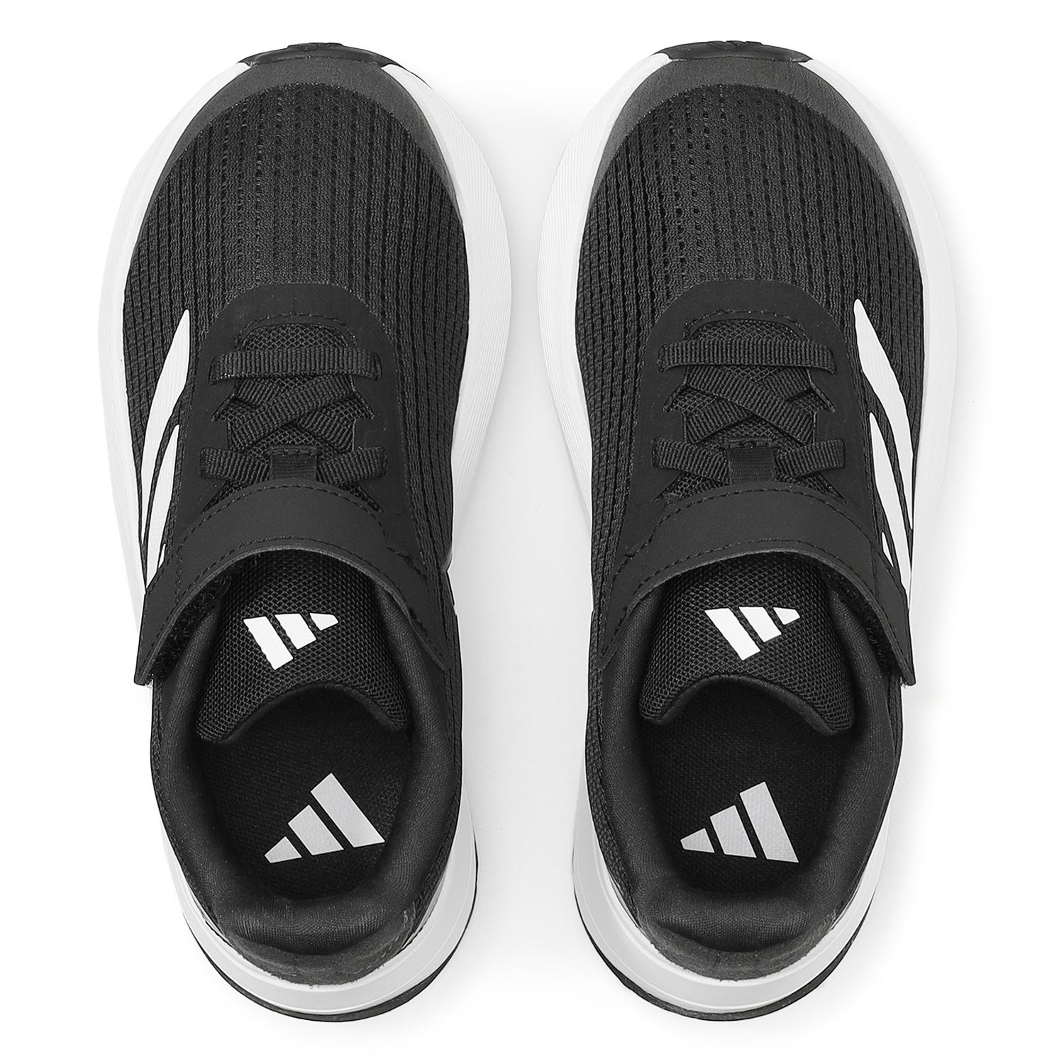 キッズ 【ADIDAS】 アディダス 17-21 DURAMO SL EL K デュラモ SL EL IG2460 CORE/FTWR ...