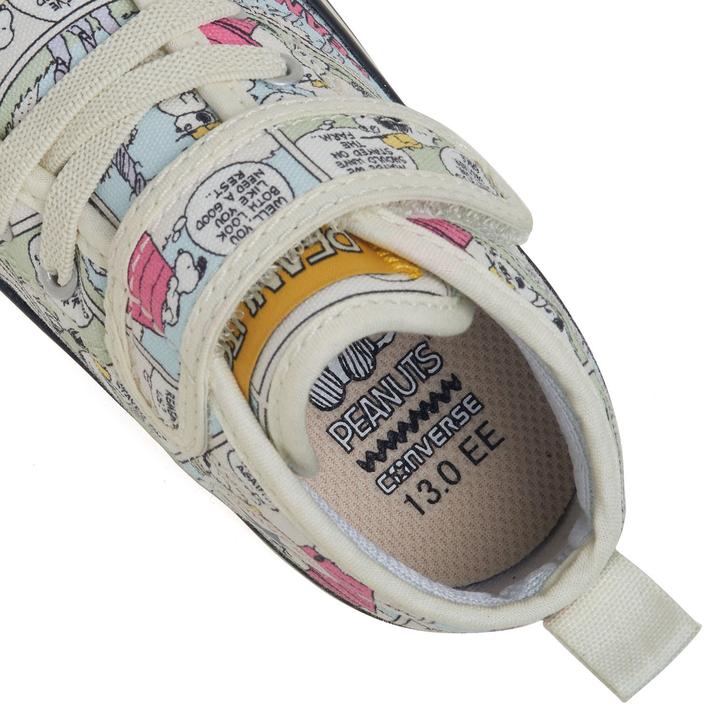 ベビー 【CONVERSE】 コンバース 12-15 BABY AS N PEANUTS CP V-1 ベビー オールスター N ピーナッツ CP V-1 37303050 WHITE ...