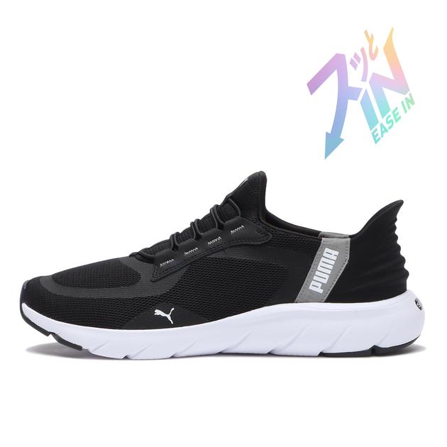 【PUMA】 プーマ SOFTRIDE FLEX LACE EASE IN WD ソフトライド フレックス レース イーズイン 309901 ...