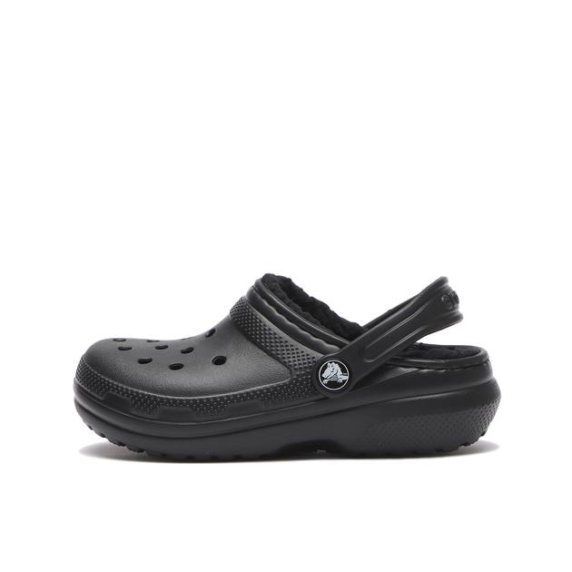 キッズ 【crocs】 クロックス 18-21 CLASSIC LINED CLOG K キッズクラシックラインドクロッグ 207010 ...