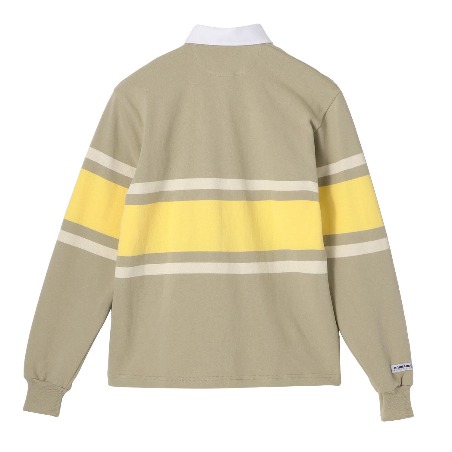 BARBARIAN BARBARIAN Rugby Shirt L/S Collegiate Stripe｜オッシュマンズ公式通販サイト ...
