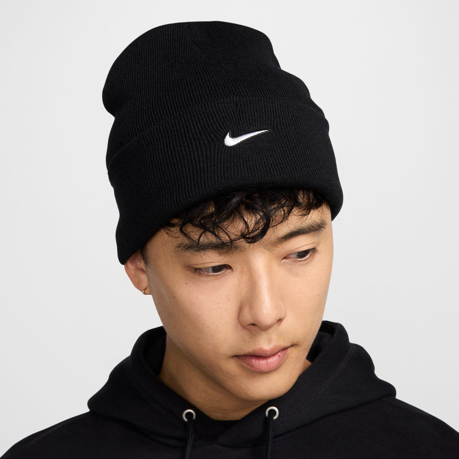 NIKE U BEANIE TC SWSH HF0187 010BLK WHT ABC MART