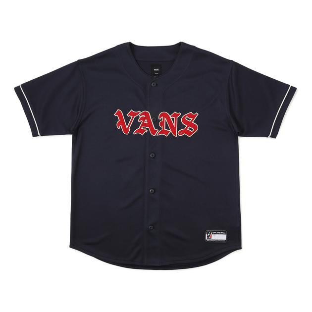 【VANS】 ヴァンズ Ye Olde Vans Baseball Jersey ショートスリーブ VN000KUQJDU ABC-MART ...