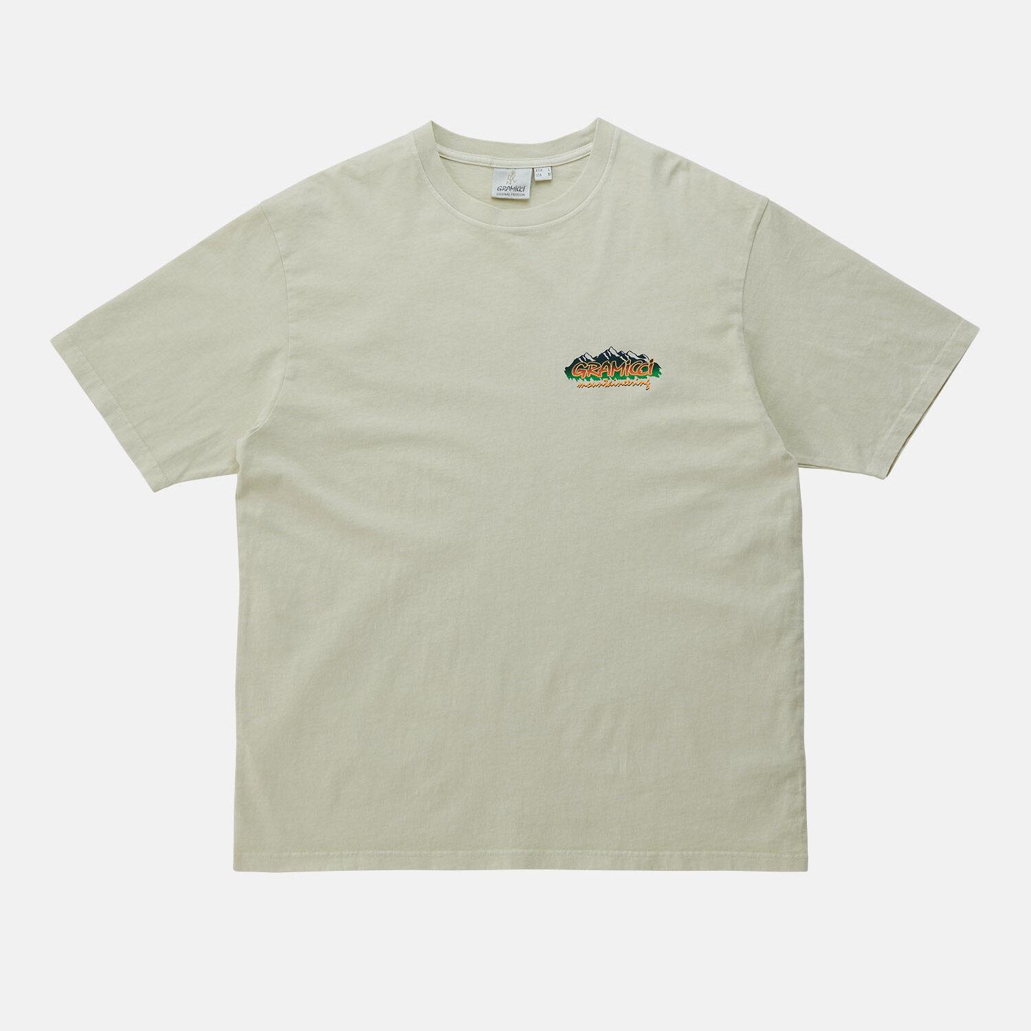 グラミチ トップス(メンズ) MOUNTAINEERING TEE(マウンテニアリングTシャツ)  M  NATURAL PIGMENT Gramicci】 グラミチ M MOUNTAINEERING TEE M MOUNTAINEERING TEE