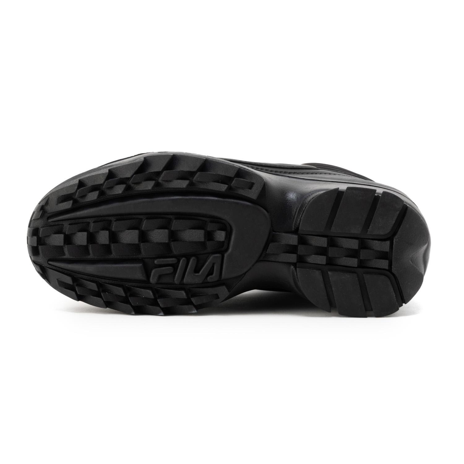 【FILA】 フィラ DISRUPTOR II WEDGE MID ディスラプターⅡウェッジミッド WSS25025001 BLACK ...